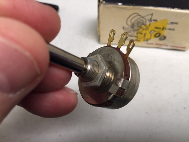 35k Ohm 2 Watt Potentiometer Long Shaft Ohmite Cu-3531 NOS 1 Pcs. for ...