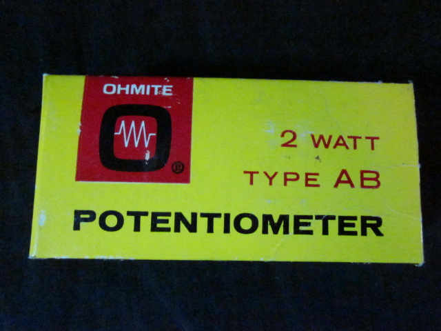 35k Ohm 2 Watt Potentiometer Long Shaft Ohmite Cu-3531 NOS 1 Pcs. for ...