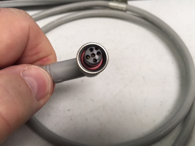 Cable Daniel Woodhead DND33SS-M010 CABLE ASSY DNET DROP 1METER 300V 5P ...