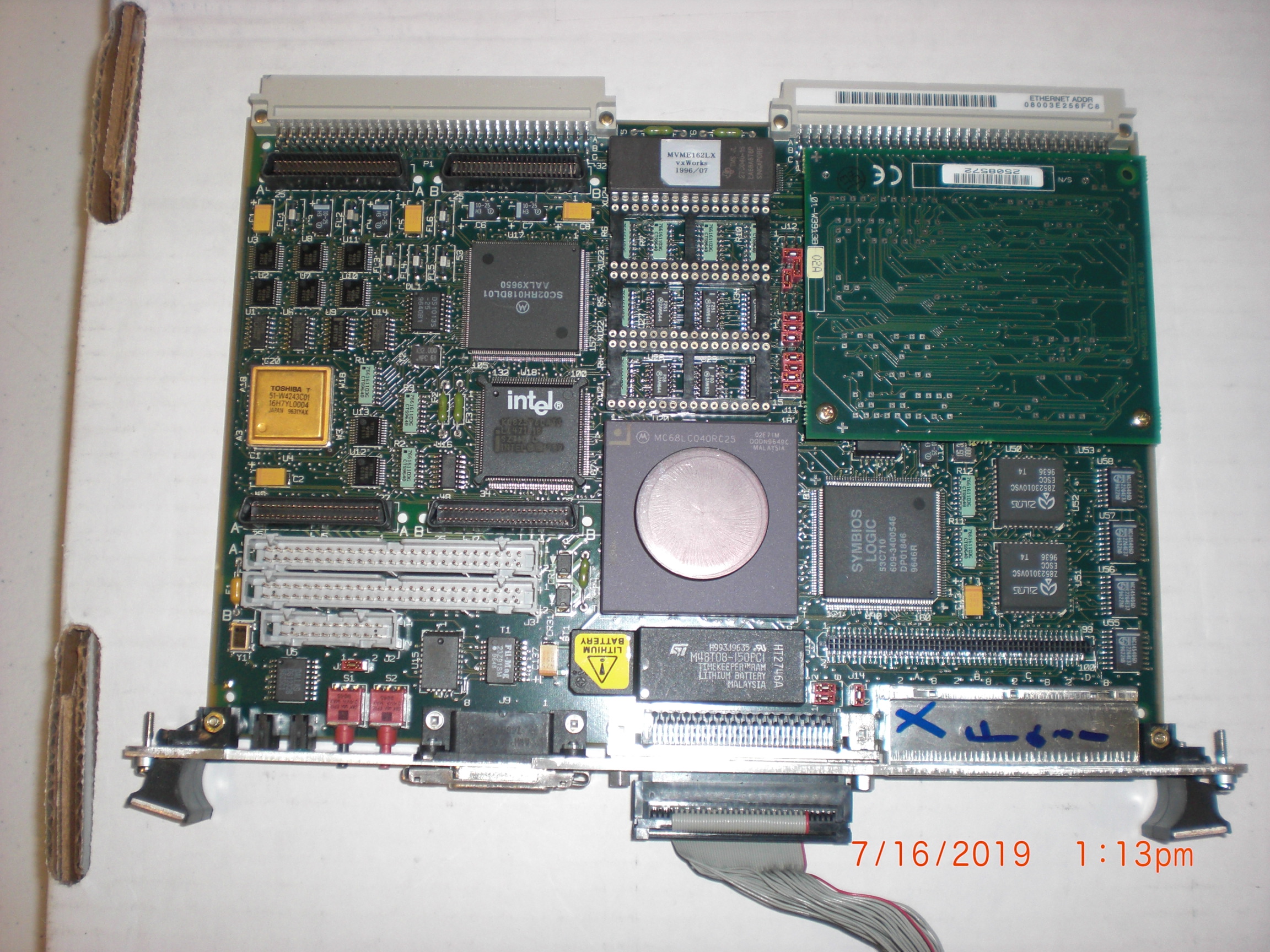 MVME-162-213 MOTOROLA MVME 162-213 SBC Single Board Computer AMAT Mirror