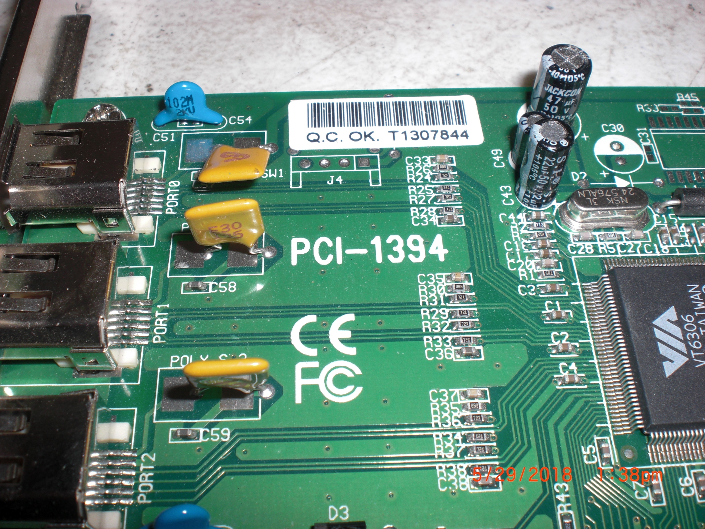 PCB StarTech PCI-1394 3 PORT FIREWIRE I.LINK | eBay