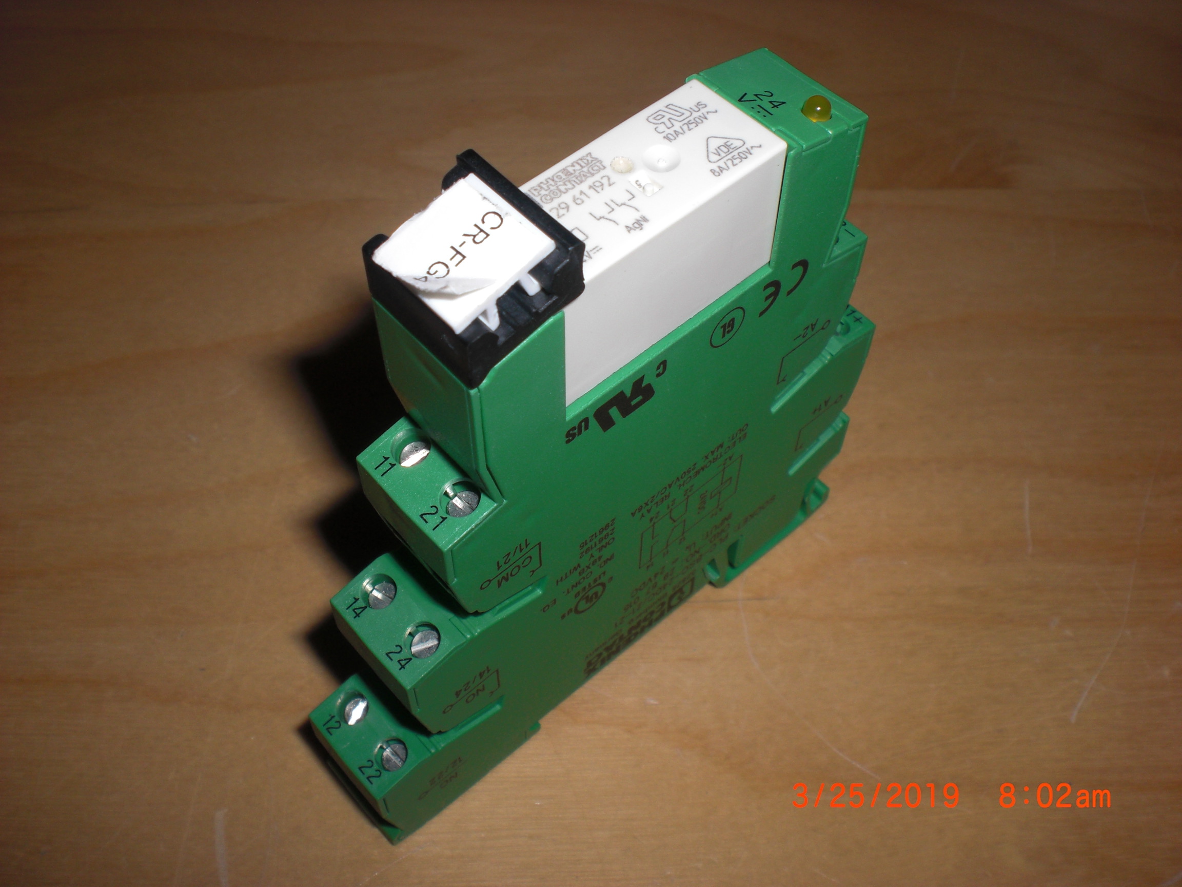 Relay PHOENIX CONTACT PLC-BSC-24DC/21-21 with 29 61 192 | eBay