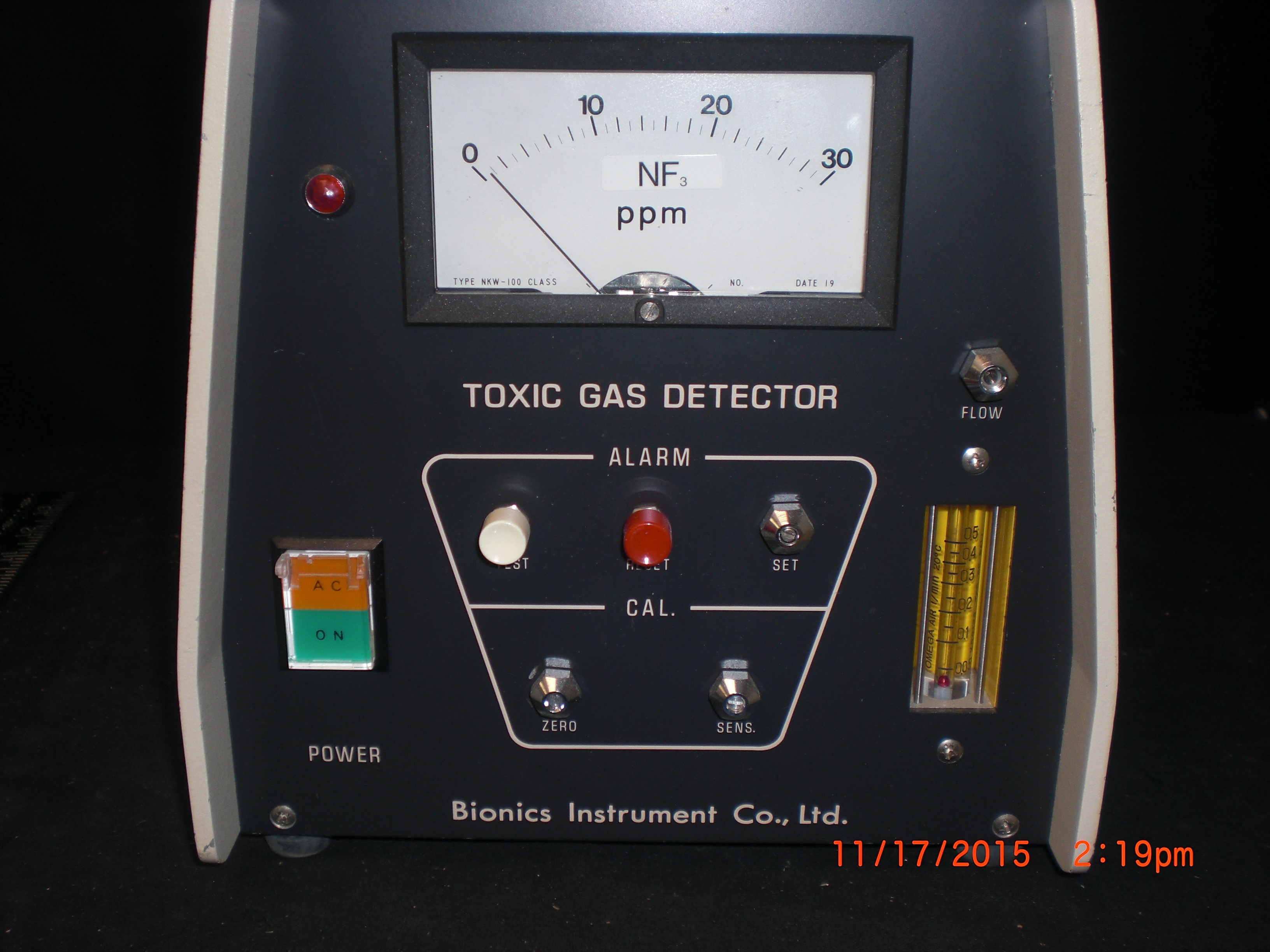 Instrument Toxic Gas detector NF BIONICS INSTRUMENT TG-4100BA-E | eBay