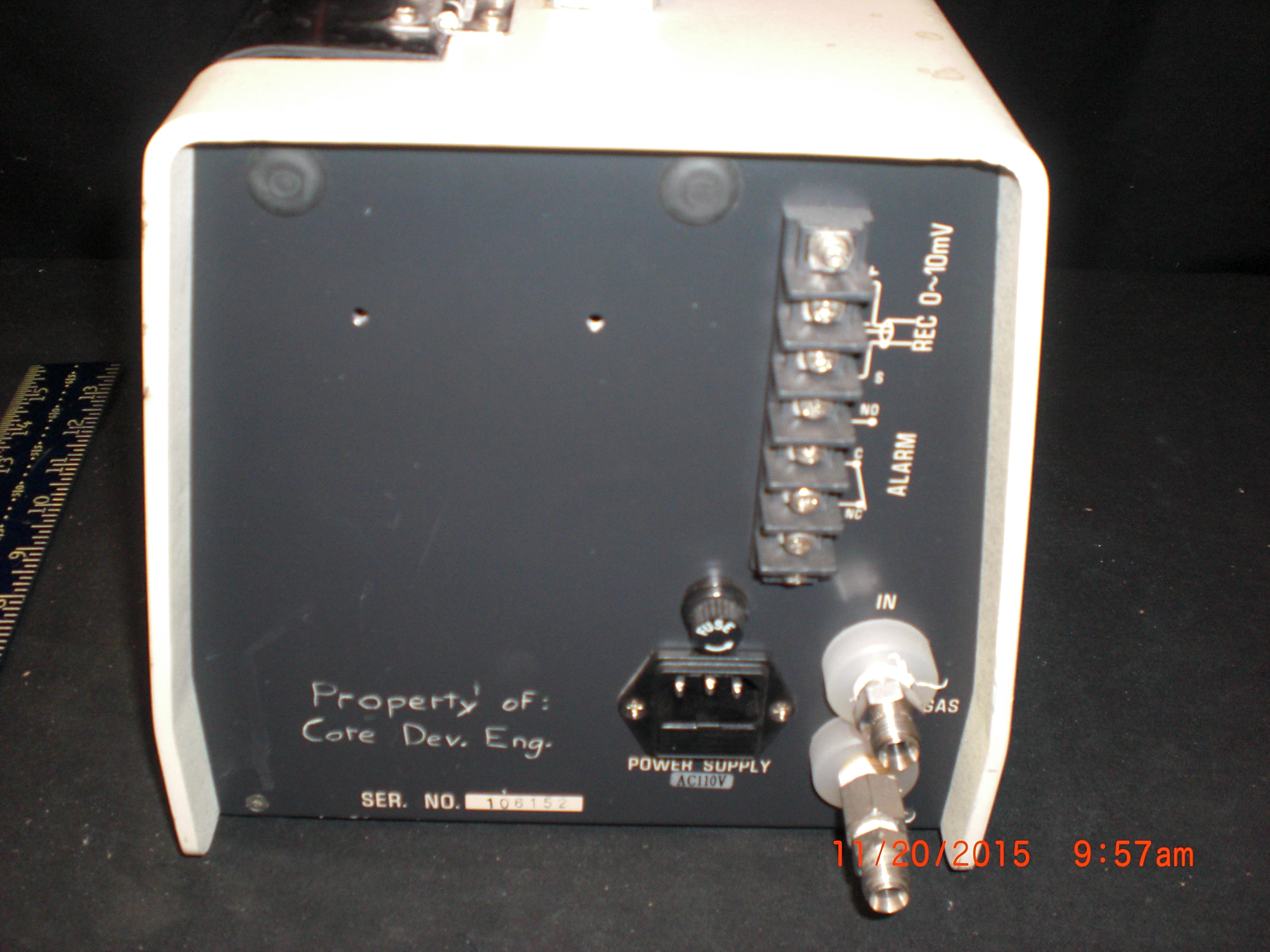 Instrument BIONICS INSTRUMENT TG-800BA-Ozone Detector PPM w/o power ...