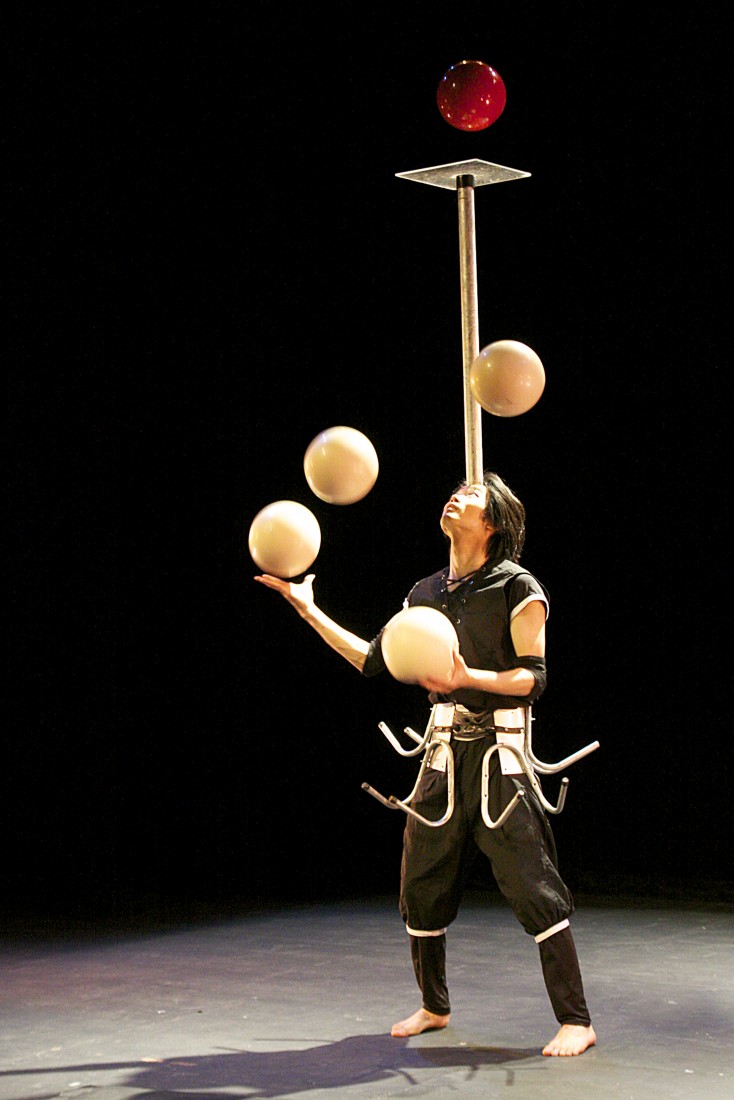 Hire Chinese Pole Act and Big Ball Juggling Act - Circus Entertainment ...