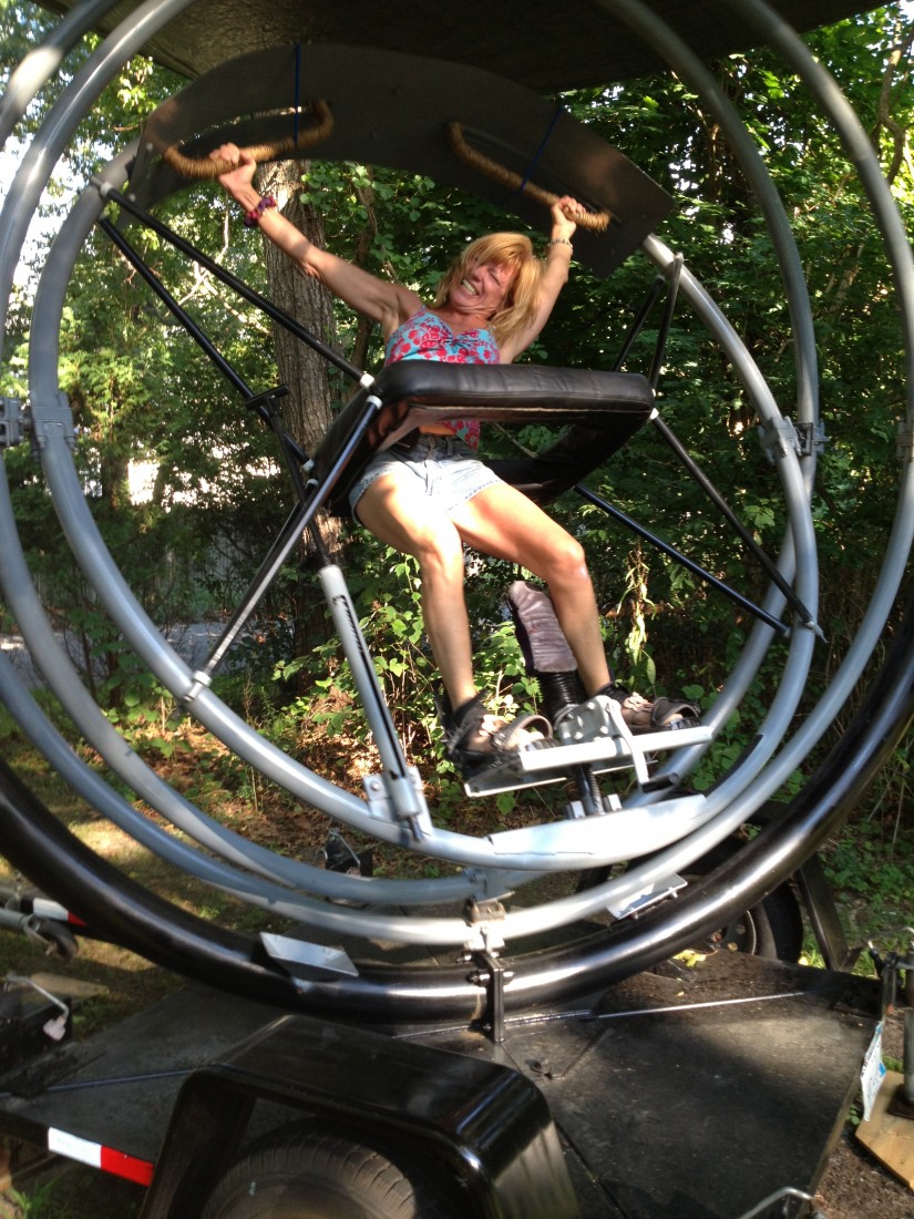 Hire The Gyrotron Experience - Human Gyroscope - Carnival Rides Company ...