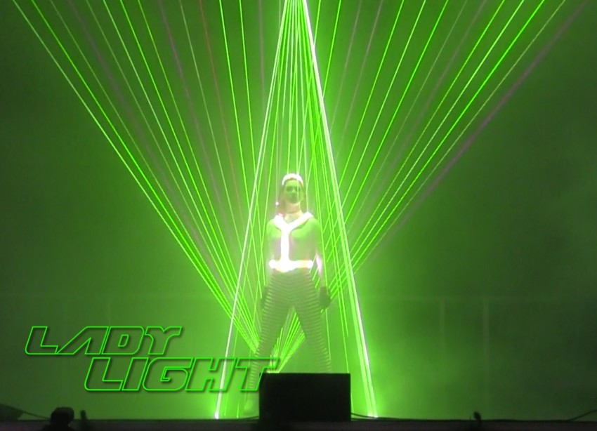Hire Lady Light Lasegirl - Laser Light Show in Las Vegas, Nevada