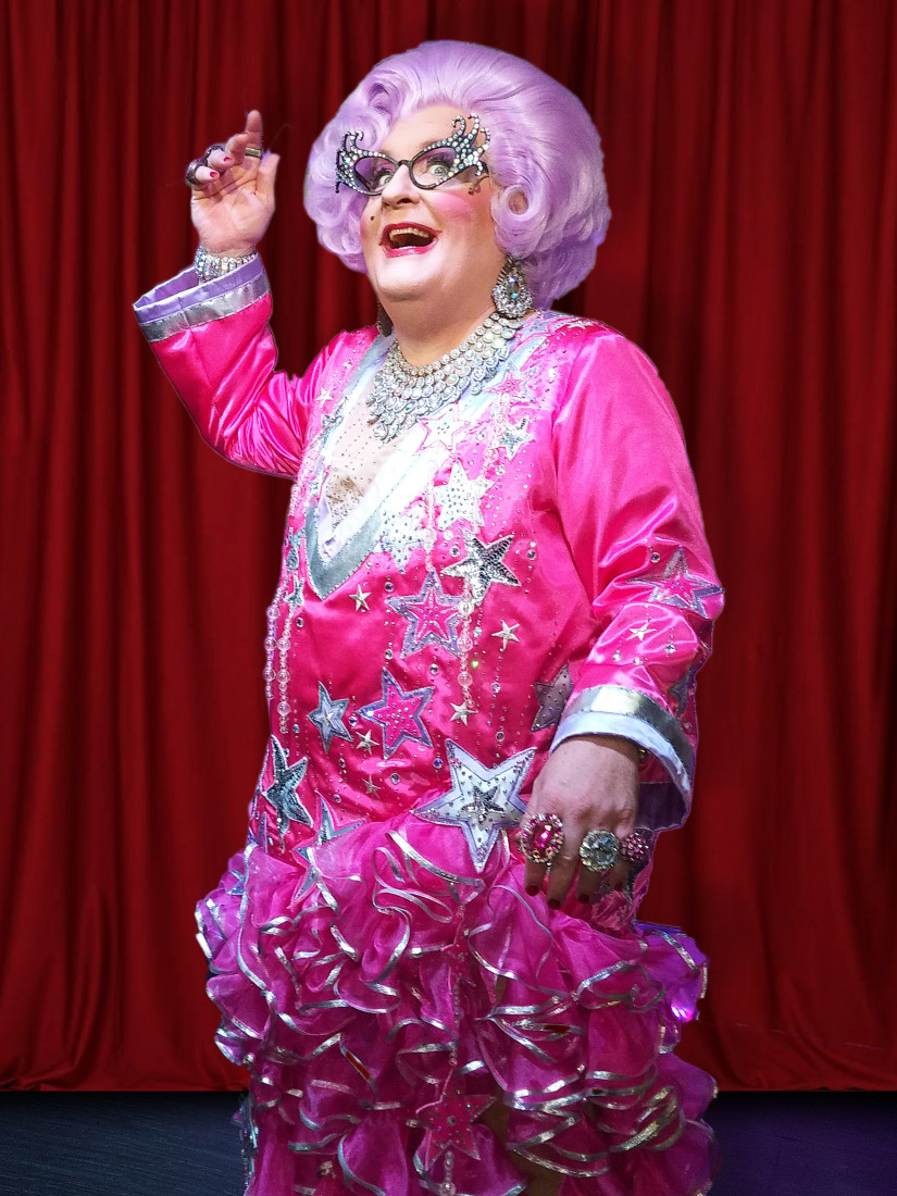 Hire Michael L. Walters as Dame Edna! - Dame Edna Impersonator in Fort ...