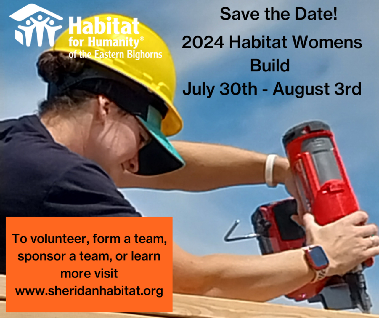 2024 Women's Build Volunteer Campaign for Habitat for Humanity of the ...