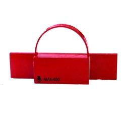 Home 4" HANDLE MAGNET DOUBLE EXTENDED SIDES #50 PULL STRENGTH - MAG400
