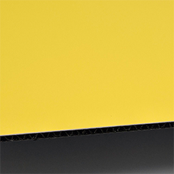 Home 6MM 48" X 96" YELLOW 2 SIDED ALUMALITE STANDARD