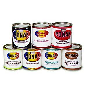 Home 125 BRIGHT ORANGE GALLON RONAN BULLETIN ENAMEL LEAD FREE