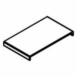 Home 8" NARROW CHANNEL LETTER RACEWAY BRACE/BRACKET MILL FINISH 5972N8