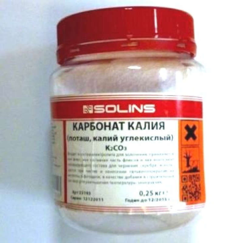 Potassium carbonate | Glazy