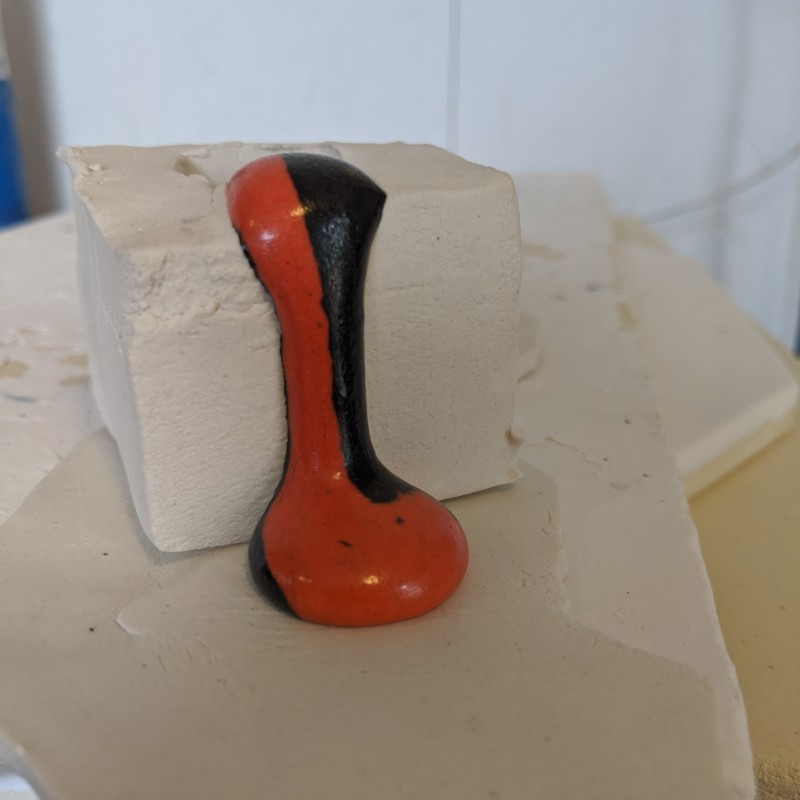 Gloop Biaxial with B2O3 0.3, test B2, "best gloop" | Glazy