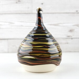 Runny alkaline glossy transparent glaze base | Glazy