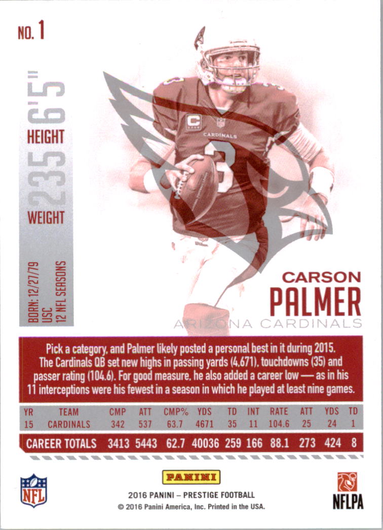 2016 Prestige Football Base Singles #1-113 (Pick Your Cards) | eBay