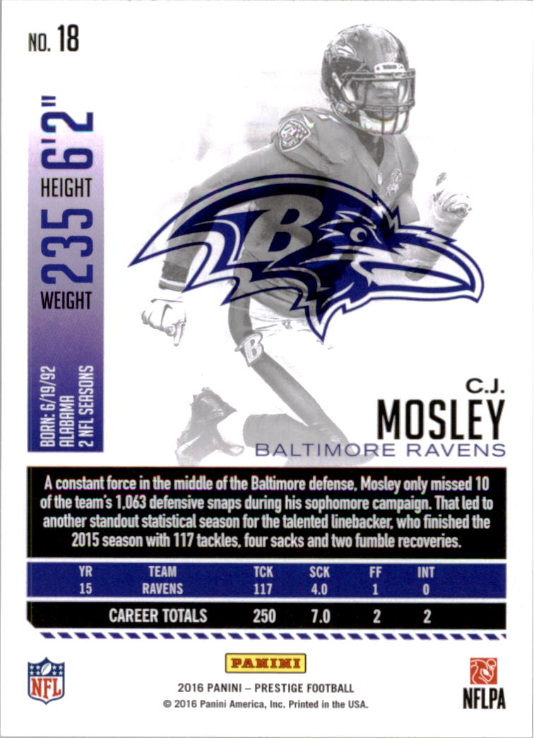 2016 Prestige Football Base Singles #1-113 (Pick Your Cards) | eBay