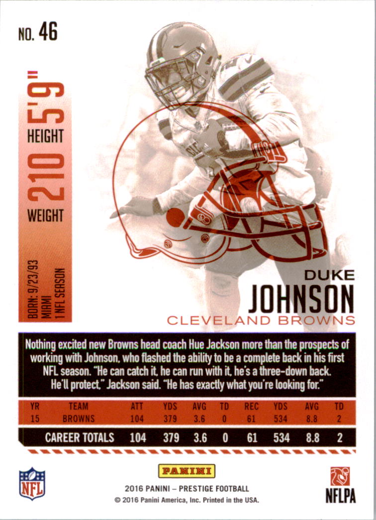 2016 Prestige Football Base Singles #1-113 (Pick Your Cards) | eBay