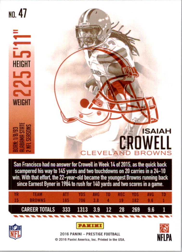2016 Prestige Football Base Singles #1-113 (Pick Your Cards) | eBay
