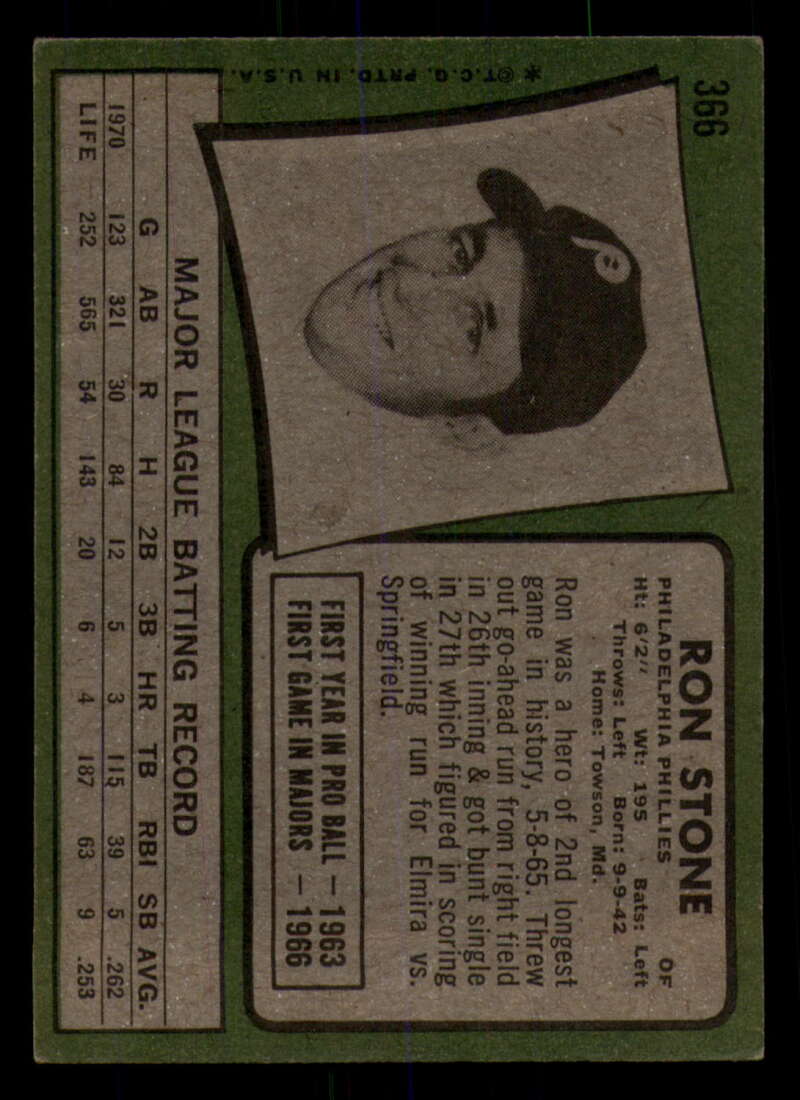 1971 Topps Baseball #366 - #420 - Complete your set - Pick your card | eBay