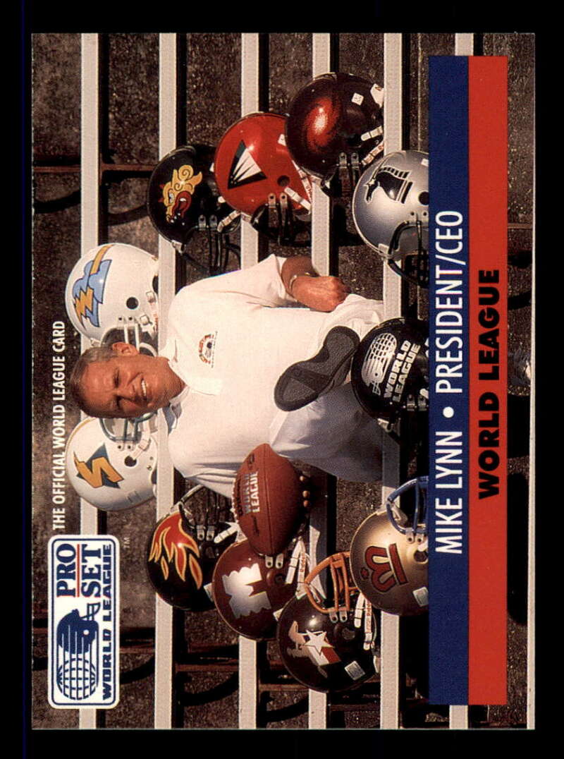 1991 Pro Set World League WLAF Inserts Football Singles #1-32 (You Pick) | eBay