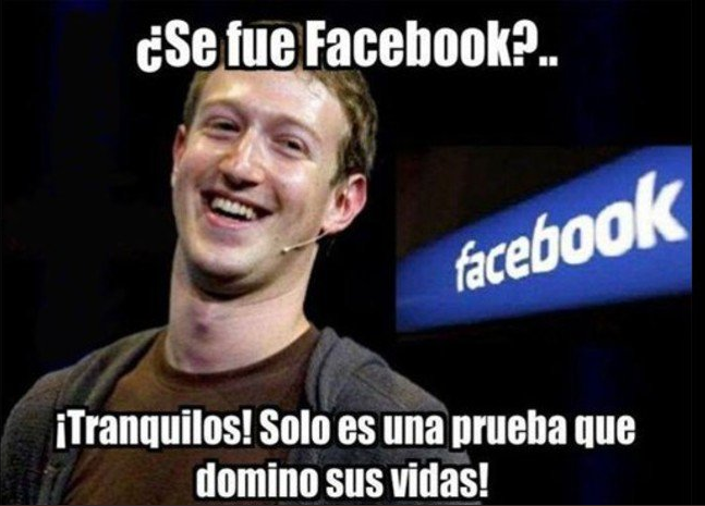 Facebook viral: caída de la red social genera creativos memes |fotos ...