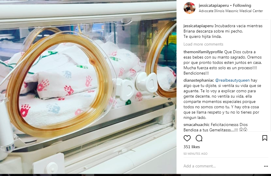 Instagram: Jessica Tapia publica su primera foto tras dar a luz a ...