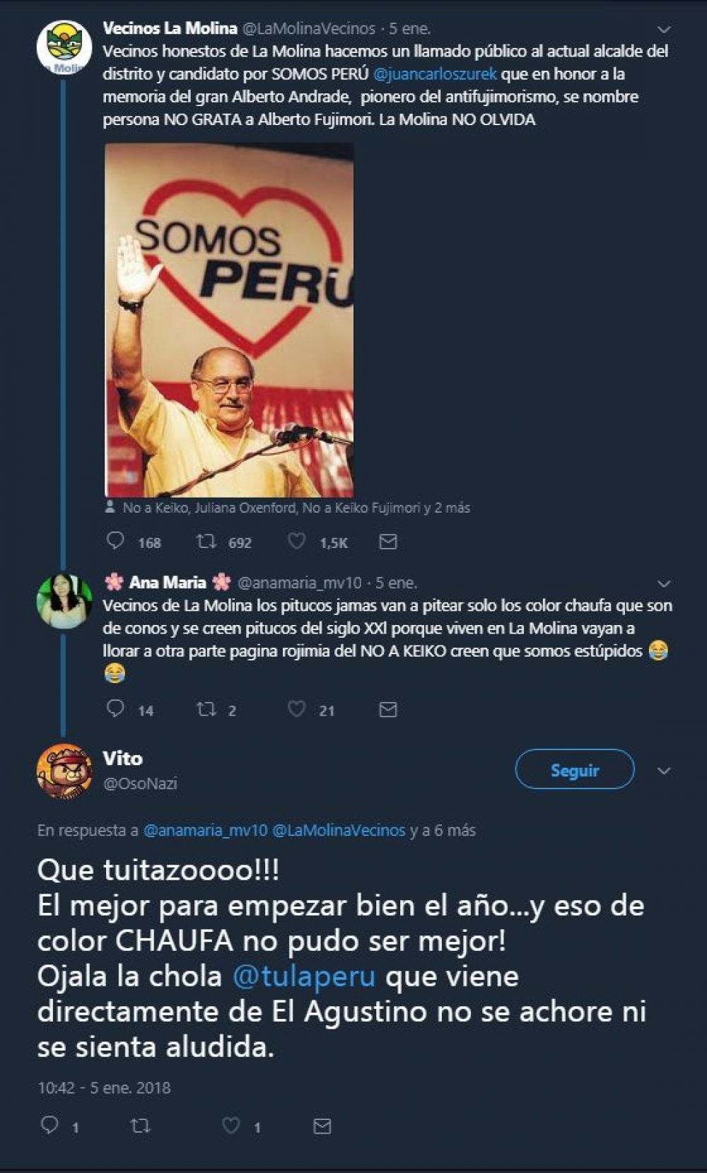 Vía Twitter: Así reaccionó Tula Rodríguez con sujeto que la llamó ...