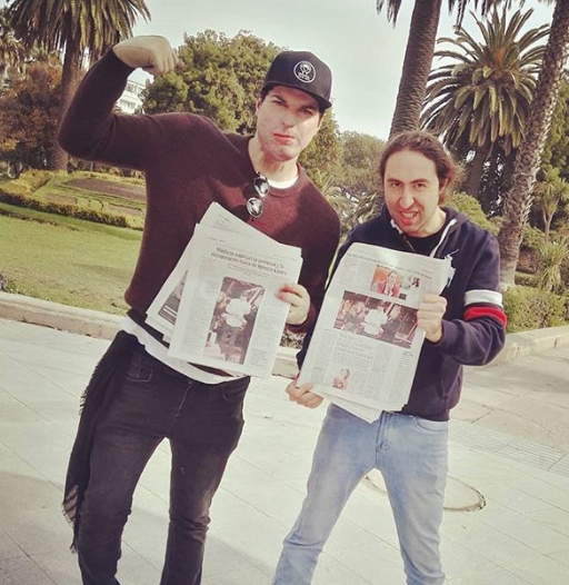 Angie Jibaja: Ignacio Lastra, amigo chileno de modelo peruana, muestra ...