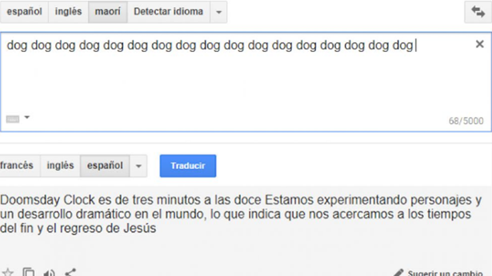 Google Translate: Google Traductor muestra espeluznante mensaje sobre ...
