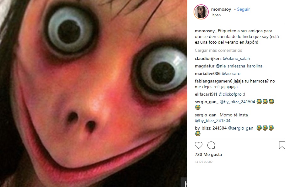 WhatsApp: Momo tiene cuenta de Instagram y estas son sus imágenes más ...