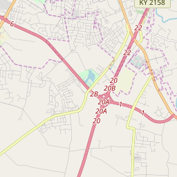 Bowling Green Zip Code Map - Map