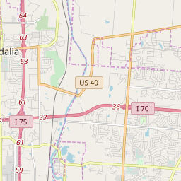Zip Code Map Dayton Ohio