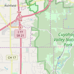 Akron Ohio Zip Code Map - Map