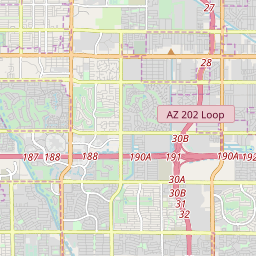 Mesa Arizona Zip Code Map - Map