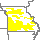 Missouri Interactive USDA Plant Hardiness Zone Map