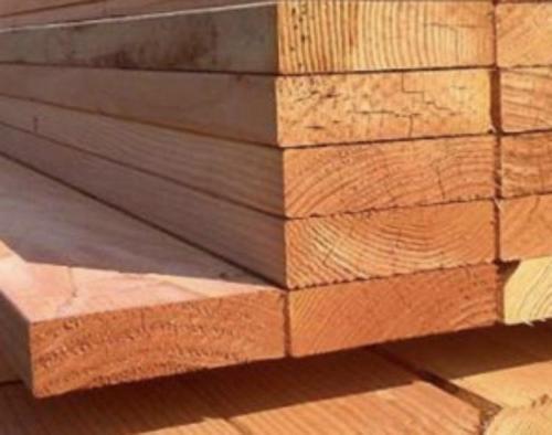 4 in x 10 in x 8 ft #2&BTR Douglas Fir Green Lumber - S4S