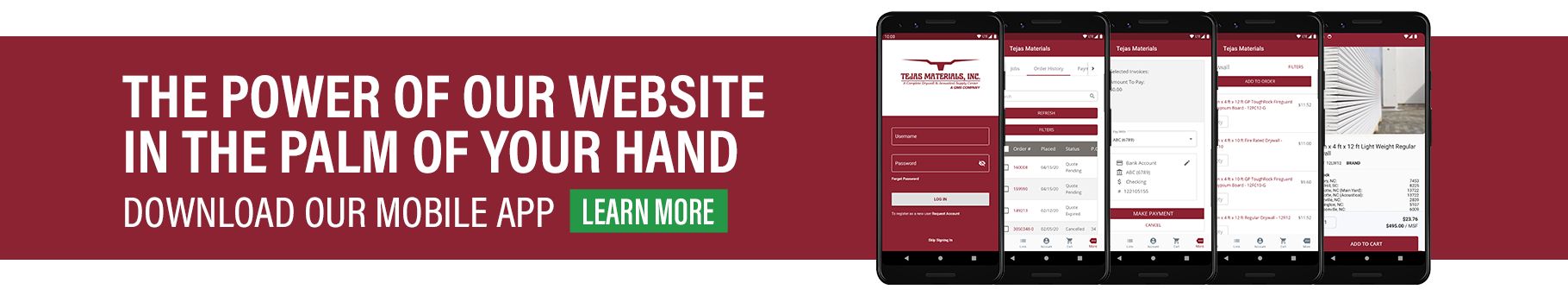 Tejas Materials, Inc.