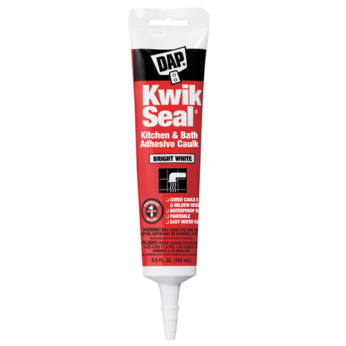 DAP Kwik Seal Tub & Tile Adhesive Caulk - 5.5 OZ at TSW