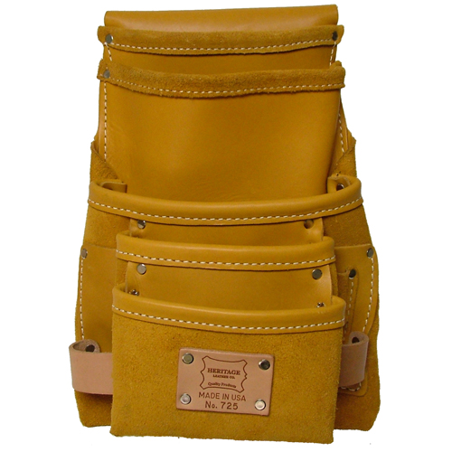 Heritage Leather Top Grain Enforcer-5 Nail Bag at TSW