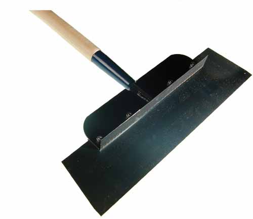 Stainless Steel Floor Scraper with 5ft. Metal Handle at TSW