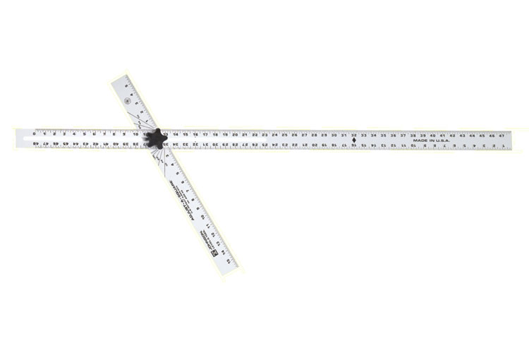 Adjust-A-Square Aluminum T-Square - 48" at TSW