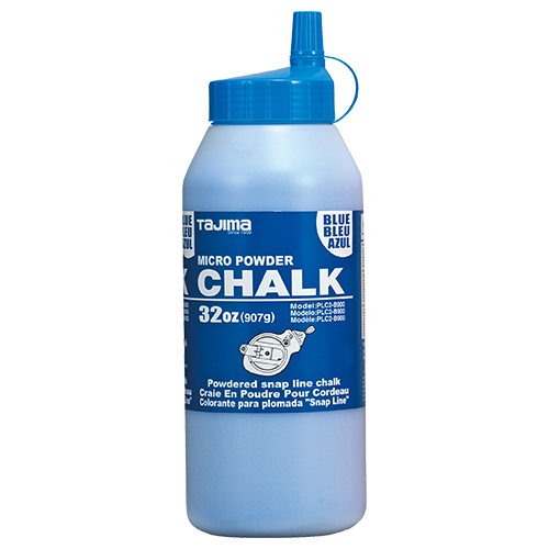 Blue ultra-fine powdered chalk, 32 oz at TSW