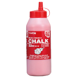 Red ultra-fine powdered chalk, 32 oz at TSW