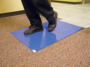 Tacky Mat Blue 24"x 36" [2 PACKS OF 30 SHEETS]