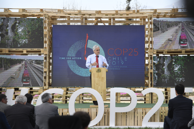 Presidente Piñera presenta agenda ciudadana de COP Chile 25 - Gob.cl