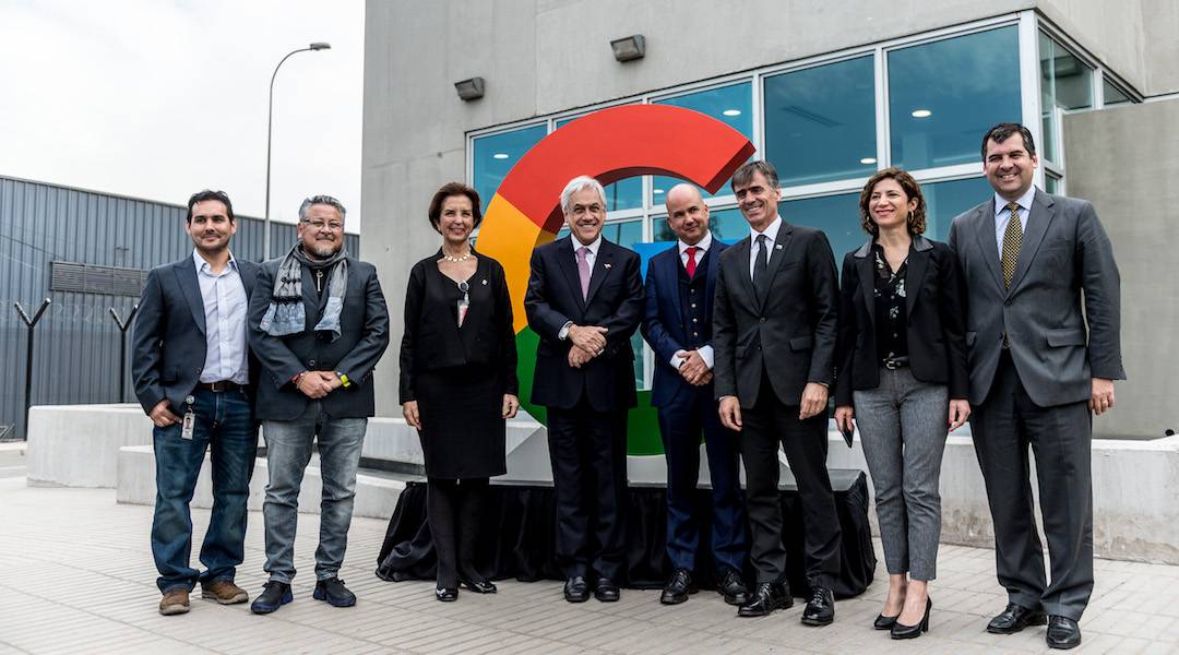 Presidente Piñera celebra ampliación de Data Center de Google en Chile ...