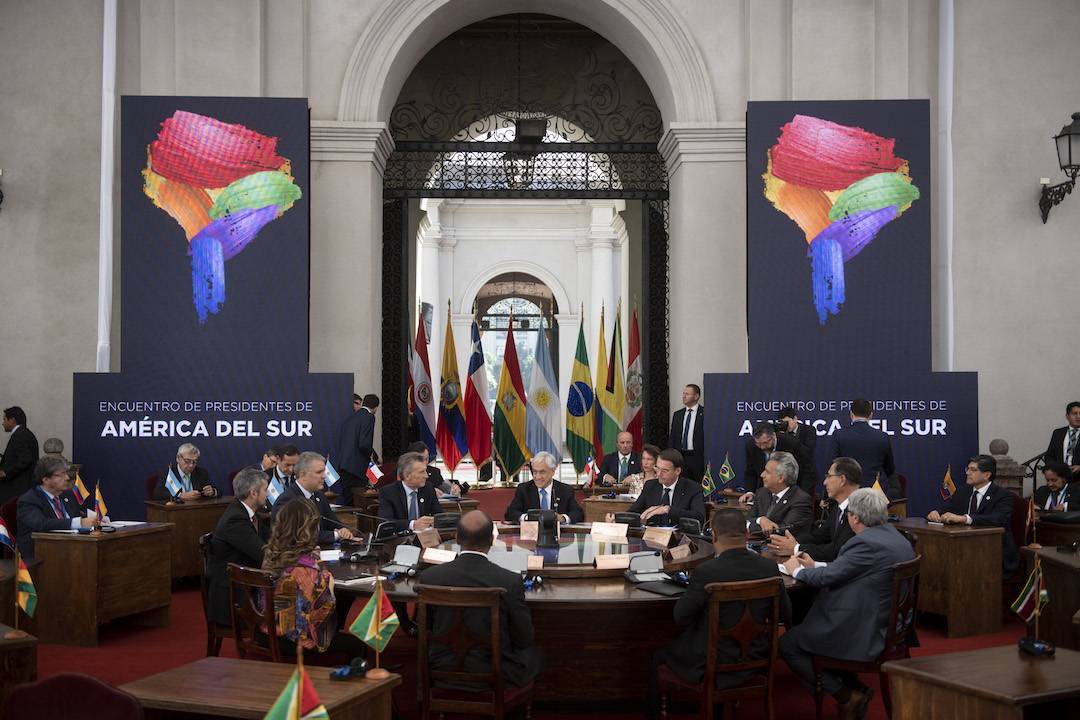 President Piñera opened the South American Presidents' Summit: "We want ...