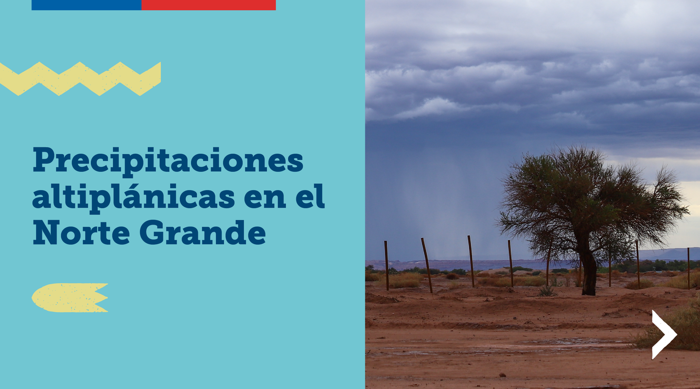 Precipitaciones estivales altiplánicas y cómo actuar - Gob.cl